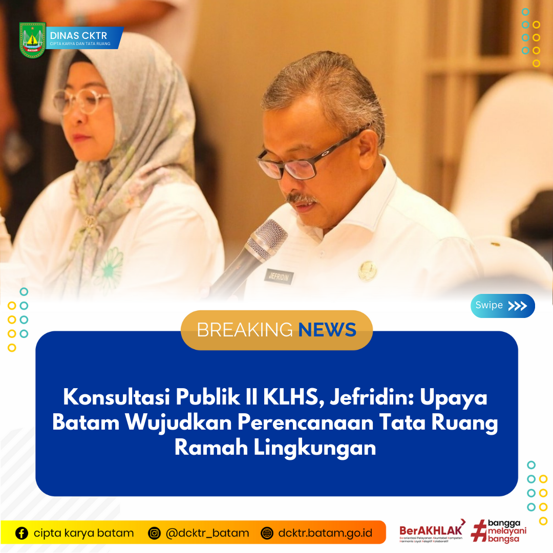 Dinas Cipta Karya dan Tata Ruang – pemerintah Kota Batam