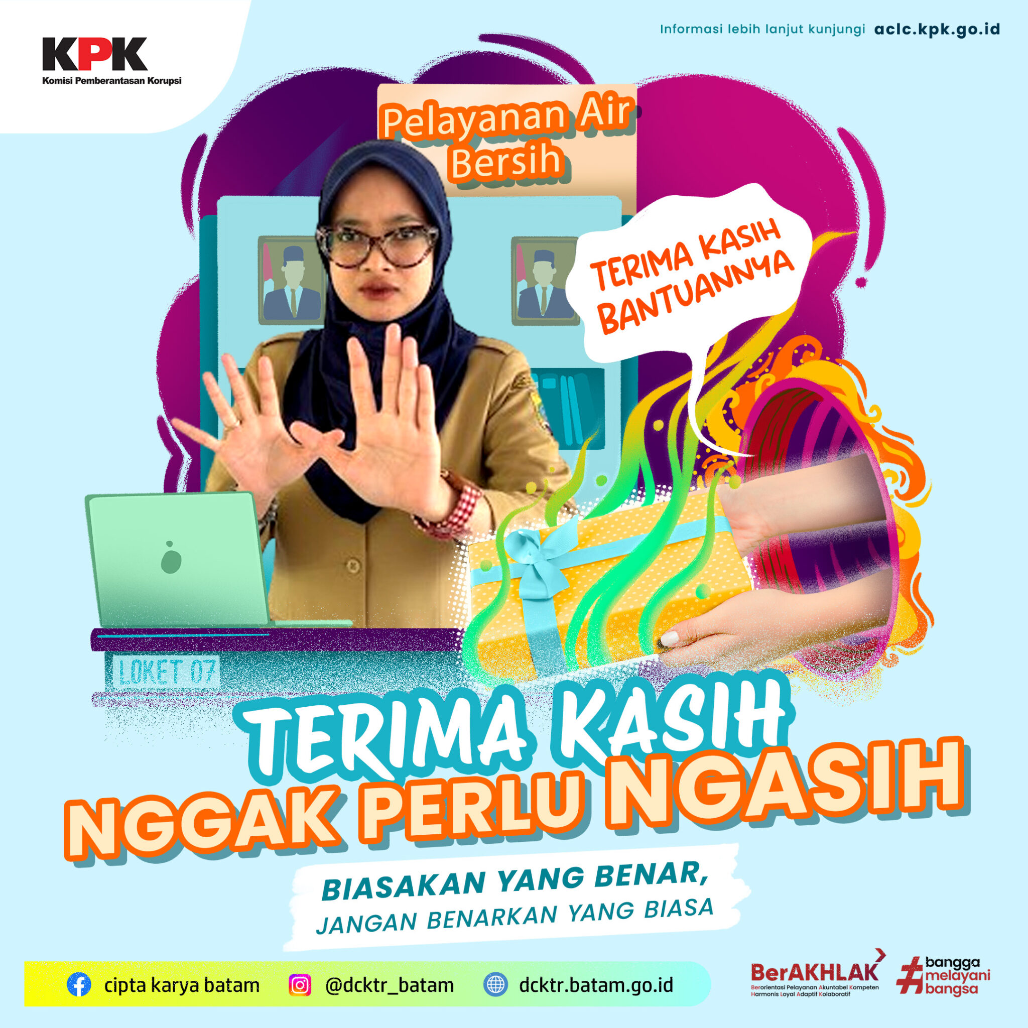 Terimakasih Tidak Perlu Ngasih, Pelayanan Prima Dinas CKTR – Dinas ...